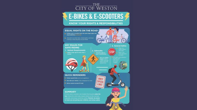 City of Weston and Broward Sheriff’s Office emphasize safety rules for ...