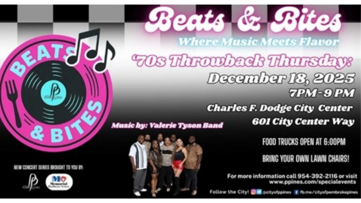 Beats and Bites returns on December 18 with a free 70’s throwback ...